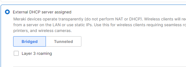 Optimal Settings for Wireless Roaming - The Meraki Community