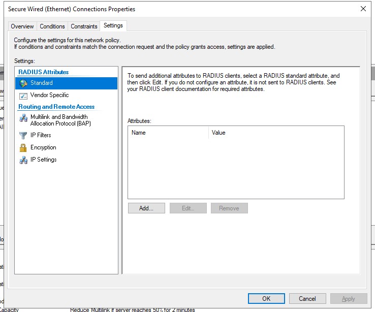 802.1x Wired connection with RADIUS server authentication - The Meraki ...