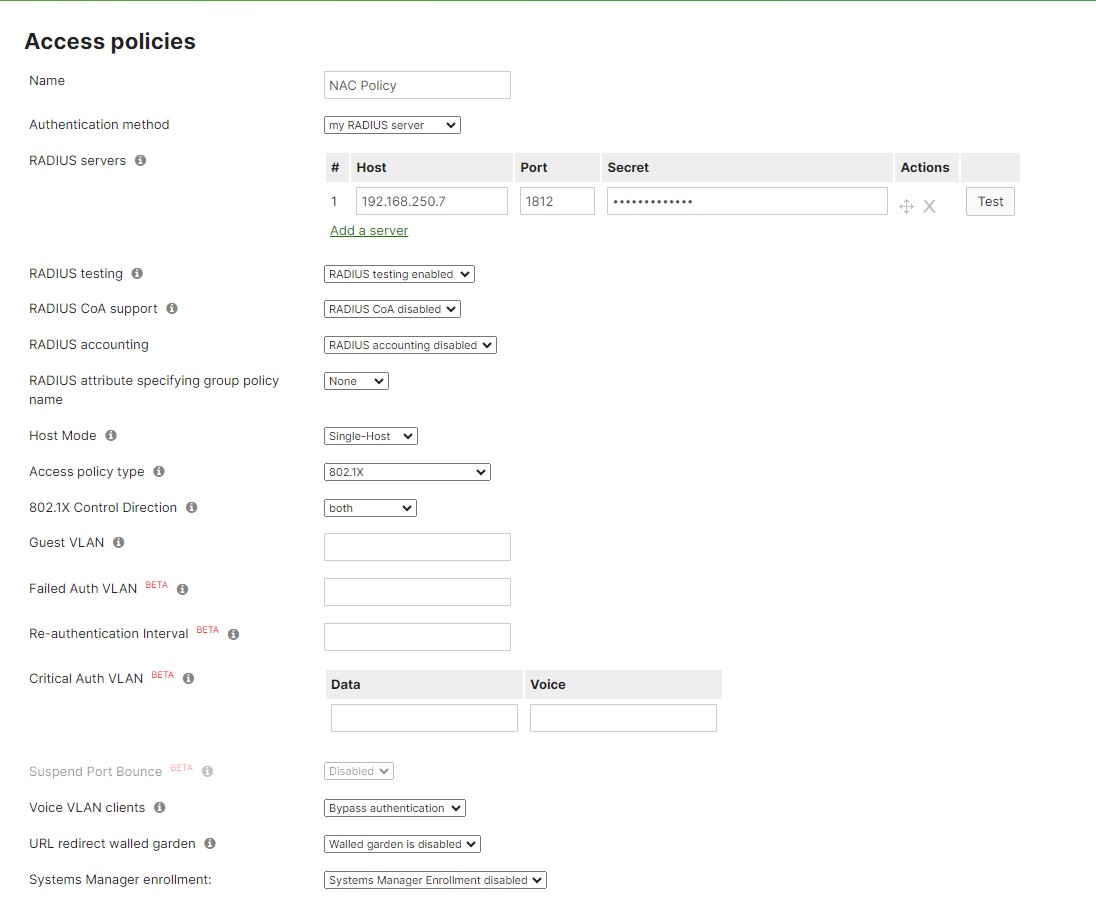 802.1x Wired connection with RADIUS server authentication - The Meraki ...