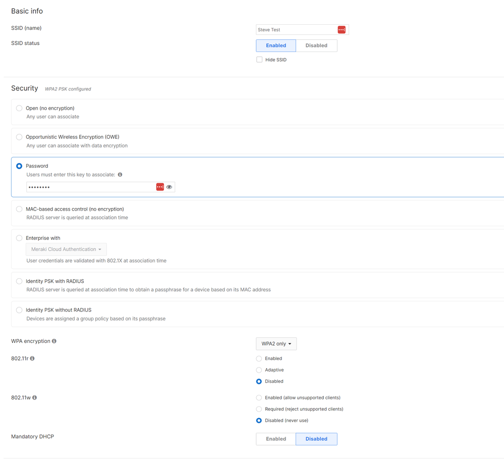 Solved Re Issue With Dhcp Lease And Dhcp For Ssid The Meraki Community