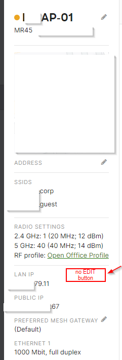 MR46 mgmt vlan issue / native vlan - The Meraki Community