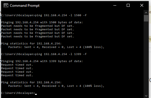 MTU issues after upgrading to MX18+ - The Meraki Community