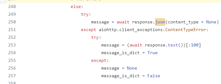 Bug in asyncio library - message_is_dict - The Meraki Community