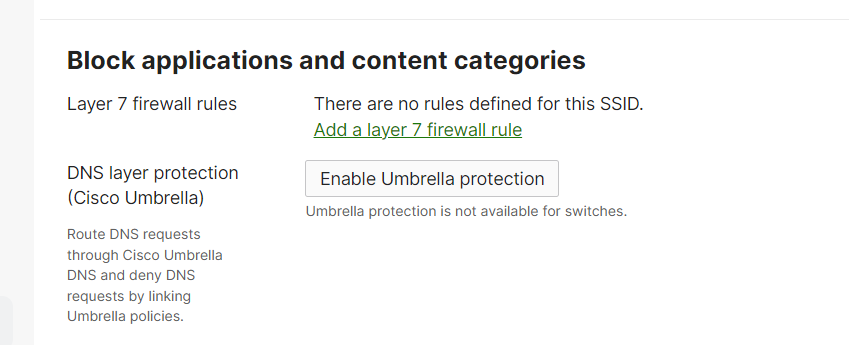 Change layer 7 firewall rules for SSID, 700 networks - The Meraki Community