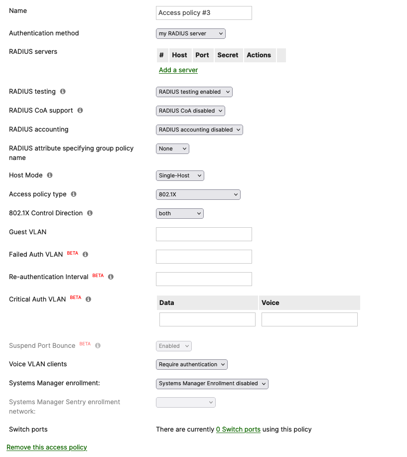 Security for Interfaces for Meraki switches - The Meraki Community