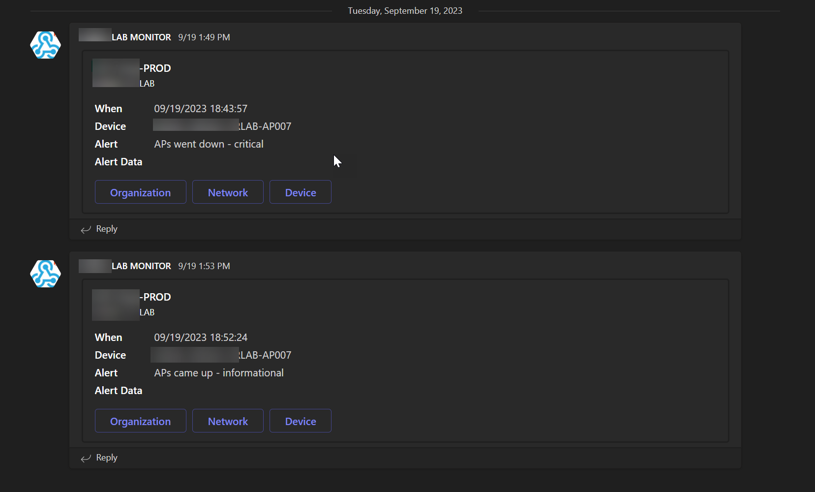 AP Down Alerts - The Meraki Community
