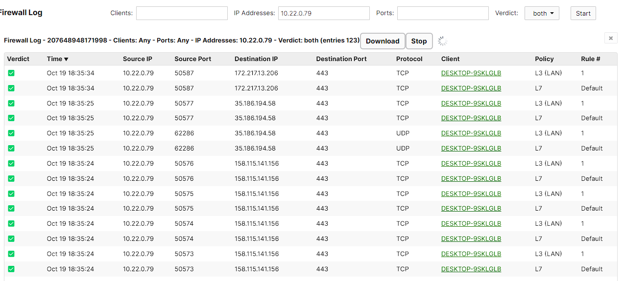 Re Mx Firewall Log Tool The Meraki Community