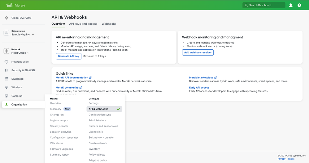 Introducing: Dashboard UI for the API - The Meraki Community