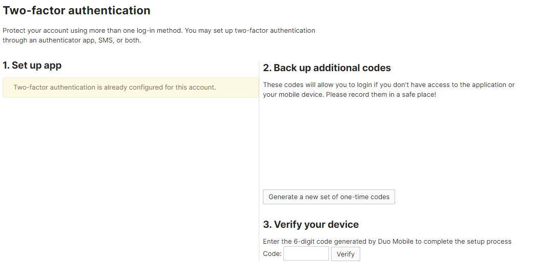 Solved: Change MFA Device - The Meraki Community