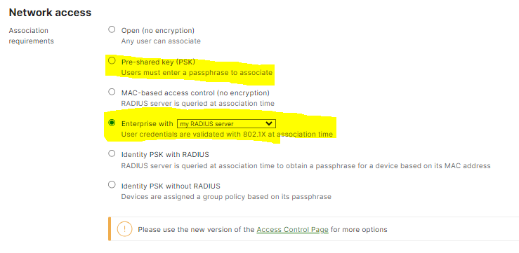 Not Connecting Using Enterprise With My Radius Server The Meraki Community
