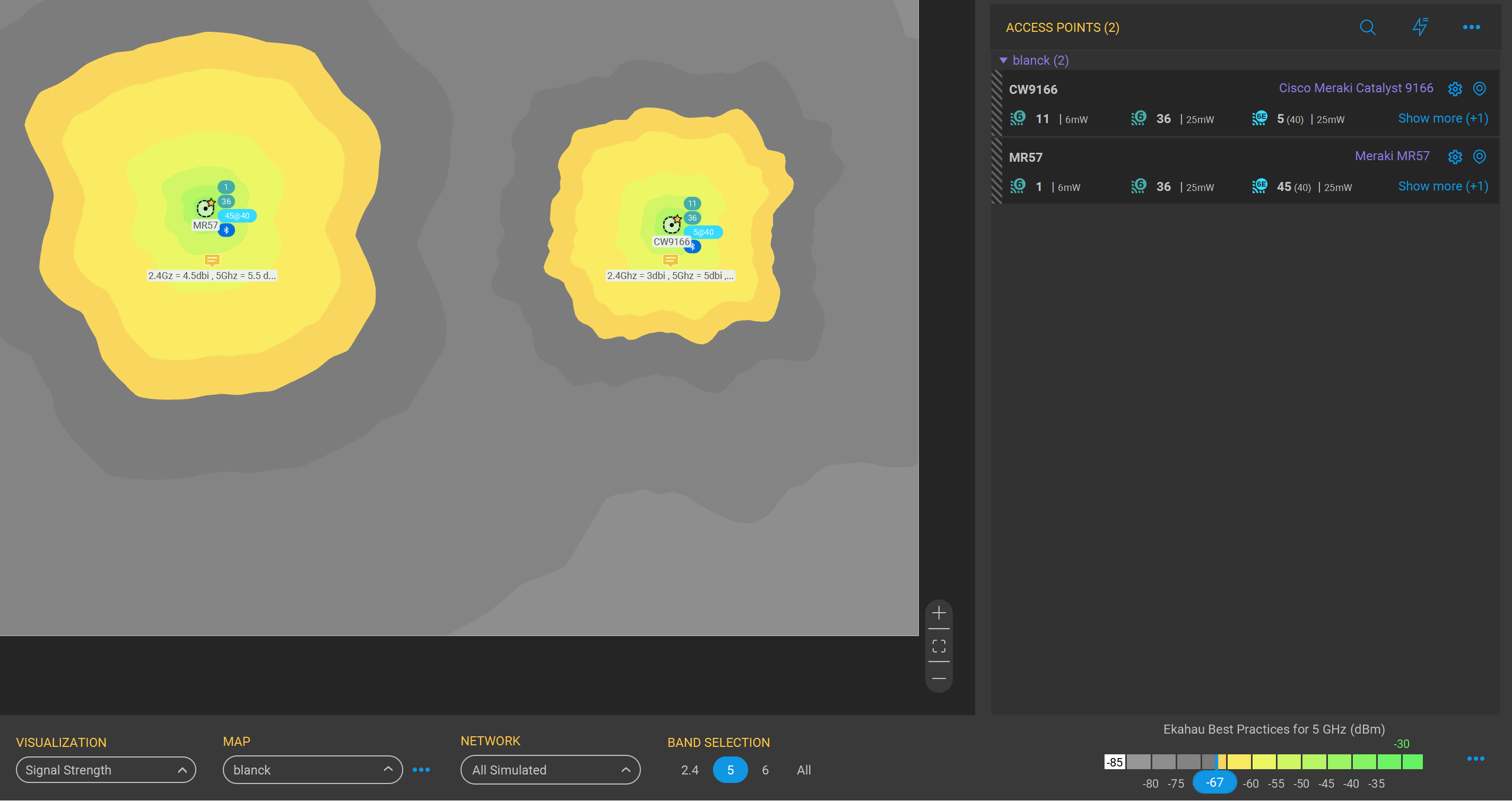 CW9166 vs MR57 - Signal Coverage - The Meraki Community