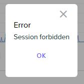 Error Session forbidden - The Meraki Community