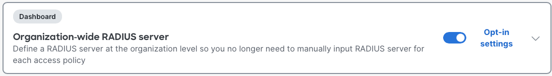 Org-level RADIUS Server - The Meraki Community