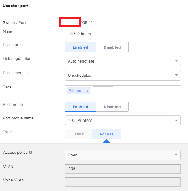 Solved: MS130-48X Port profiles help - UI not updating correctly!? - The Meraki Community