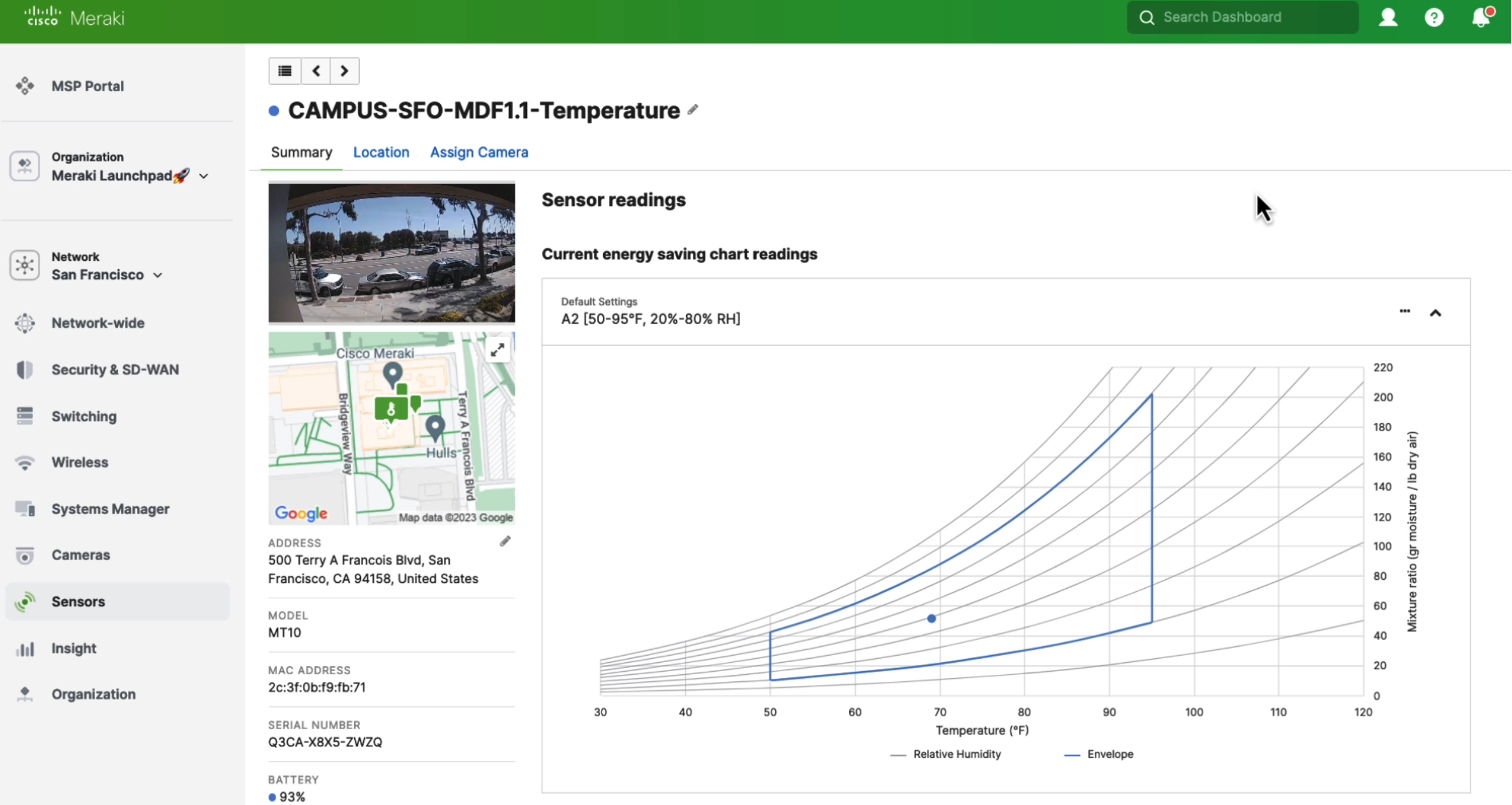 Meraki MT Sensor Data Video