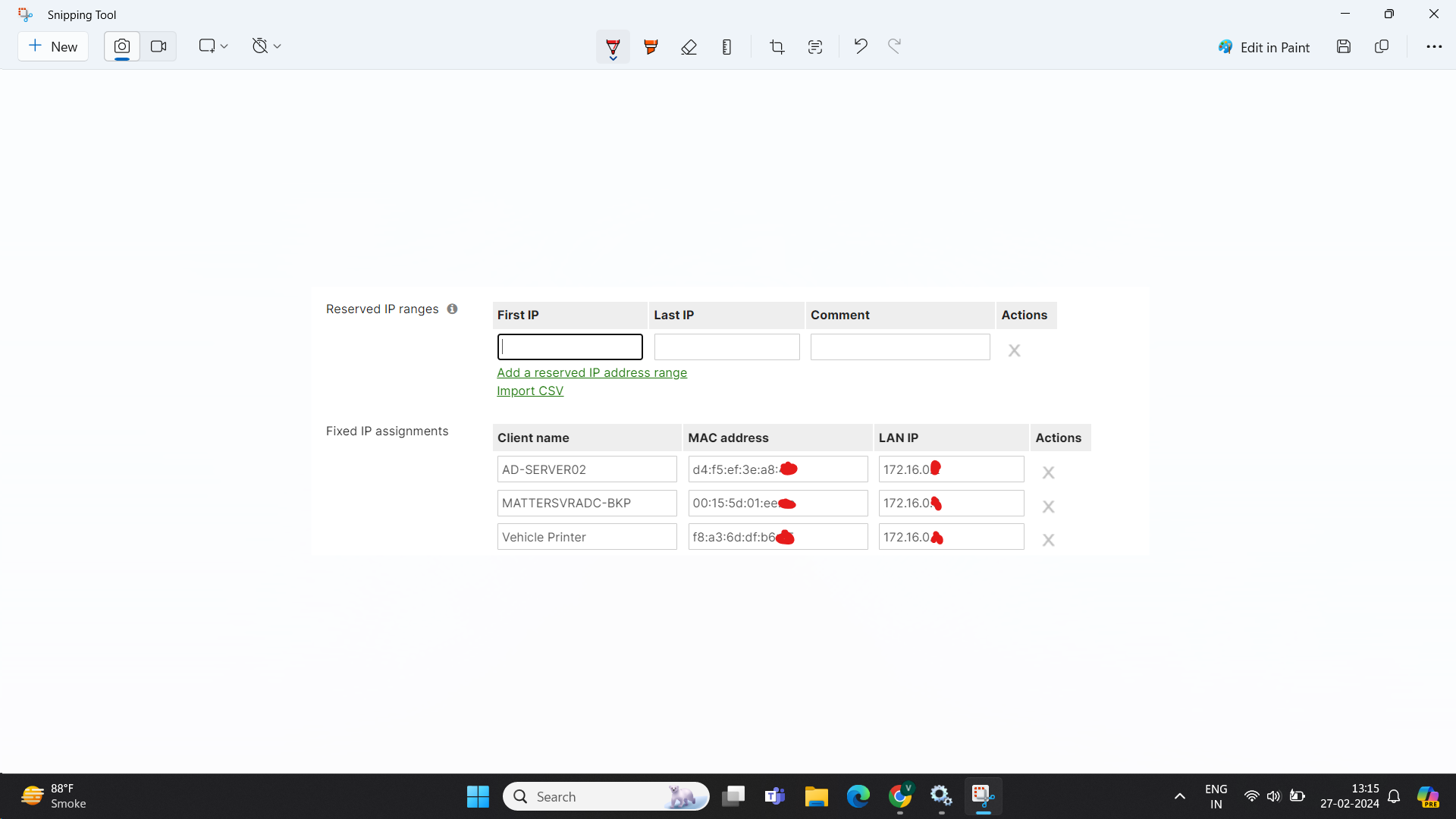 Meraki Fixed ip assignment - The Meraki Community