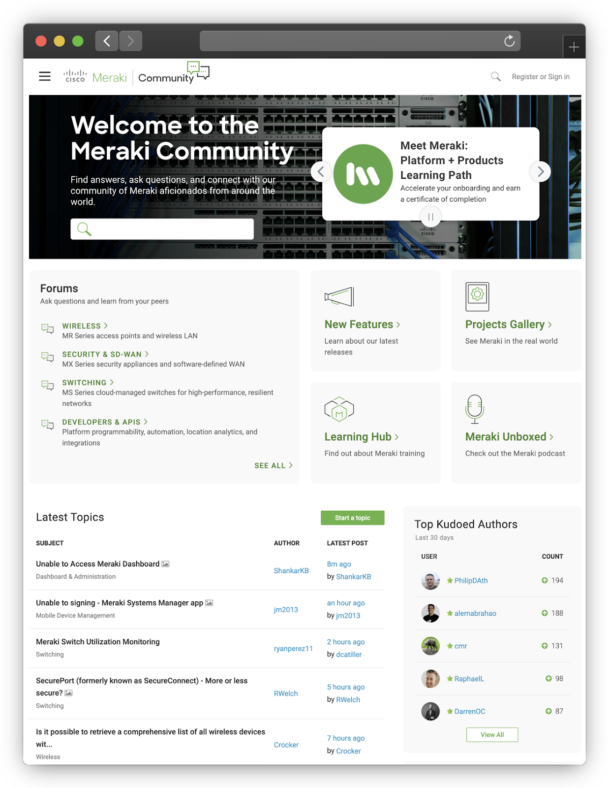 And we're live! New community look & feel is here! - The Meraki Community