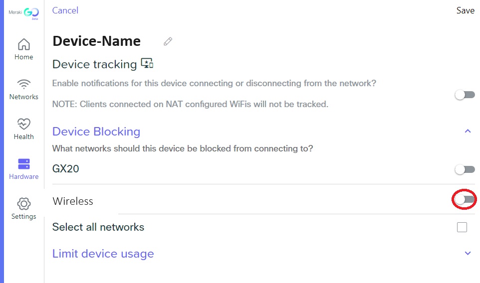 Solved: MAC access control on access point? - The Meraki Community