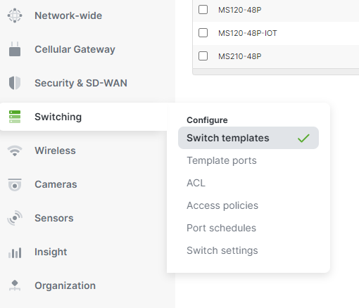 How do I bind a switch to a switch template using API? - The Meraki ...