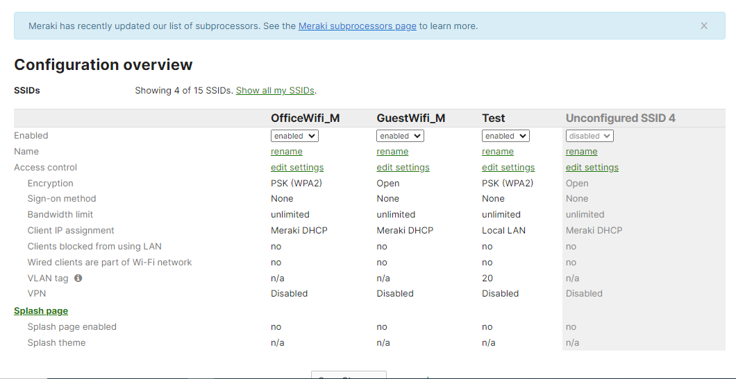 Solved: SSID not Connecting to Local Lan - The Meraki Community