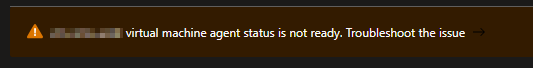 Solved Azure Vmx Vm Agent Not Ready And Vm Itself Unable To Update The Meraki Community