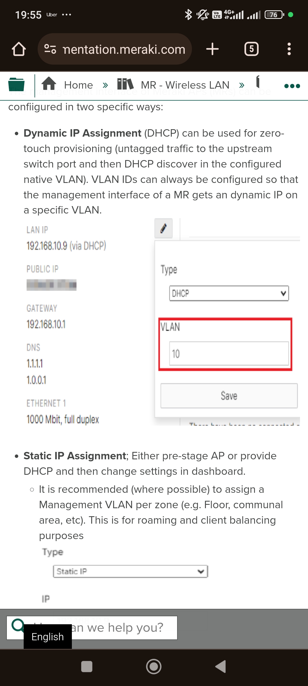 Re: Help with per port vlan settings - The Meraki Community
