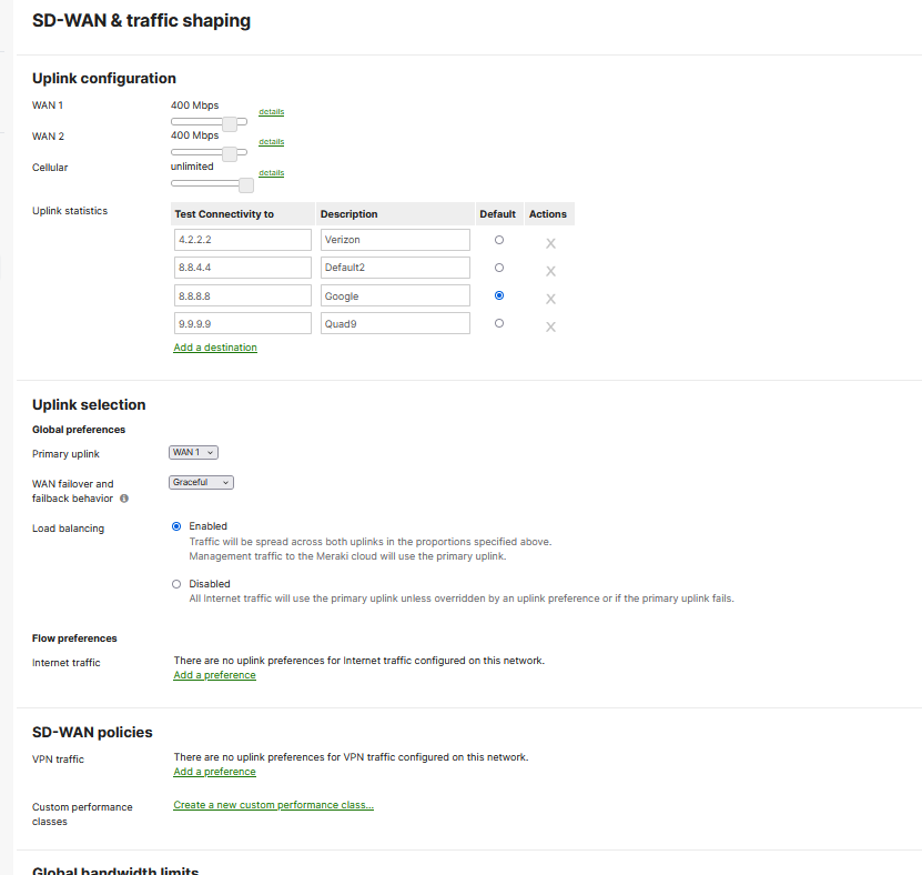splash page error device - The Meraki Community