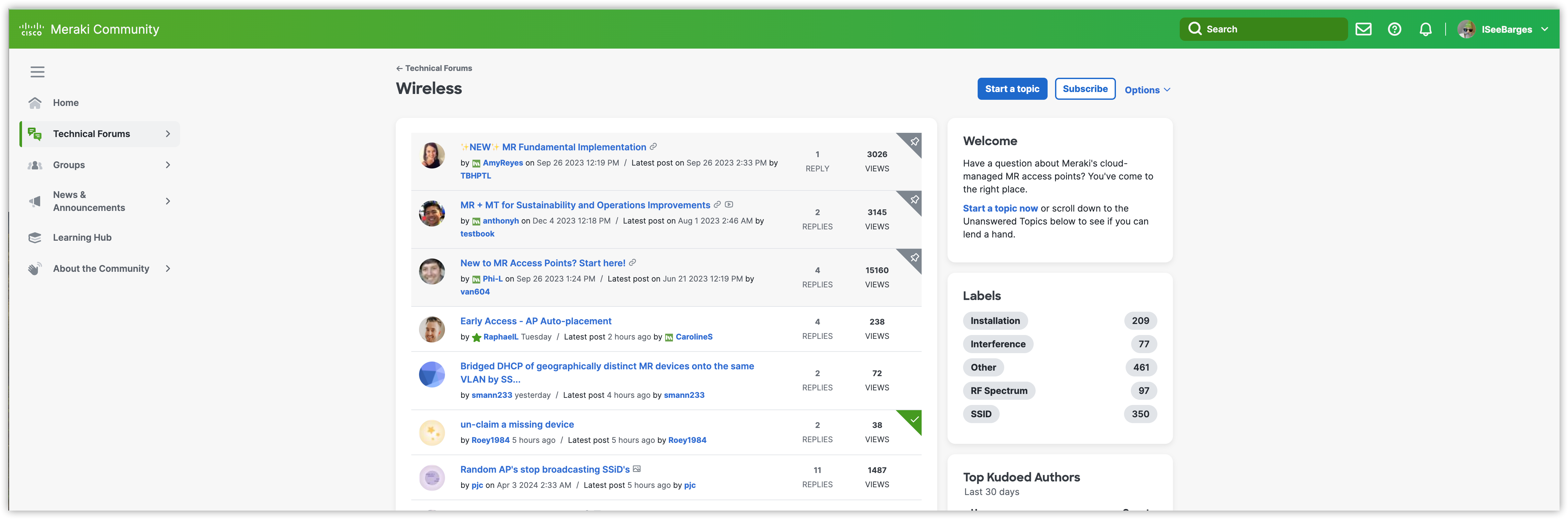 Community Platform Update: Nav updates, full-width UI - The Meraki ...