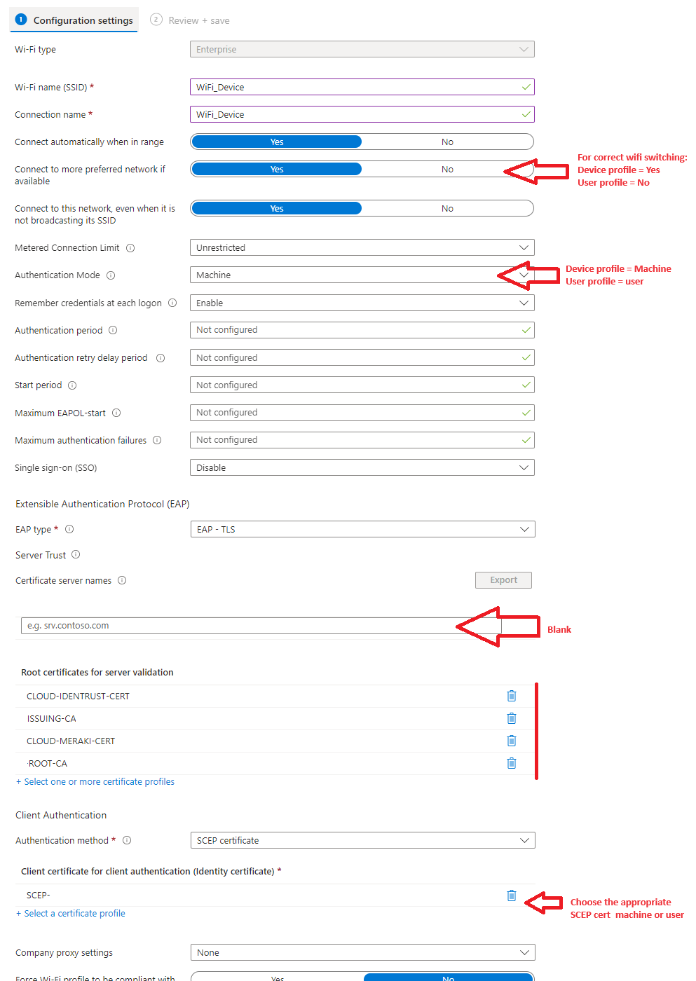 Azure Cloud PKI is now released; how do we hook Meraki AP to it? - The ...