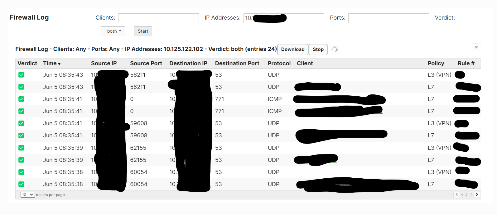 Solved: MX Firewall Logging - The Meraki Community