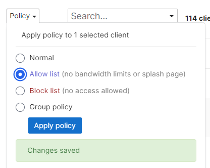 Solved: MAC Address Whitelisting - The Meraki Community