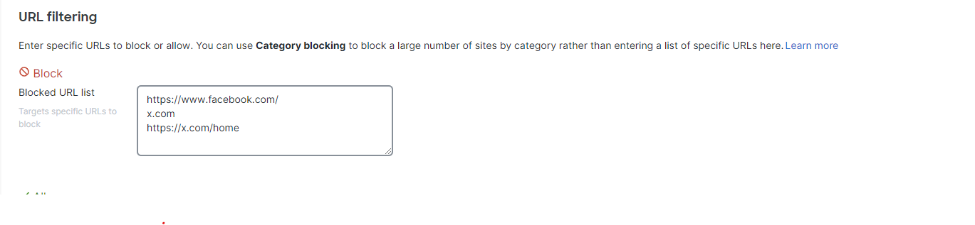 Content Filtering Not working - The Meraki Community