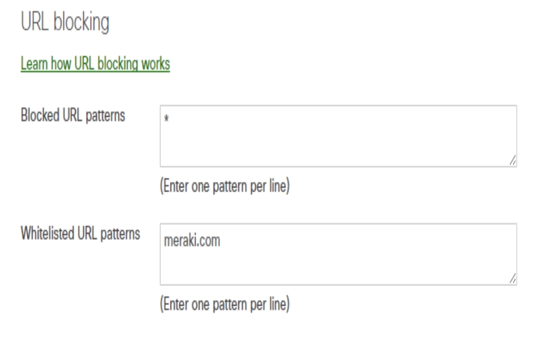 Policy to Block Internet Access but Allow Email to 365 - The Meraki ...