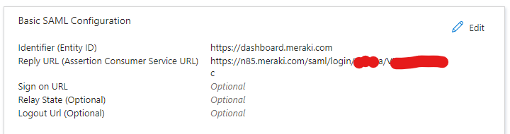Re: IdP Initiated SAML SSO for Meraki Dashboard - The Meraki Community