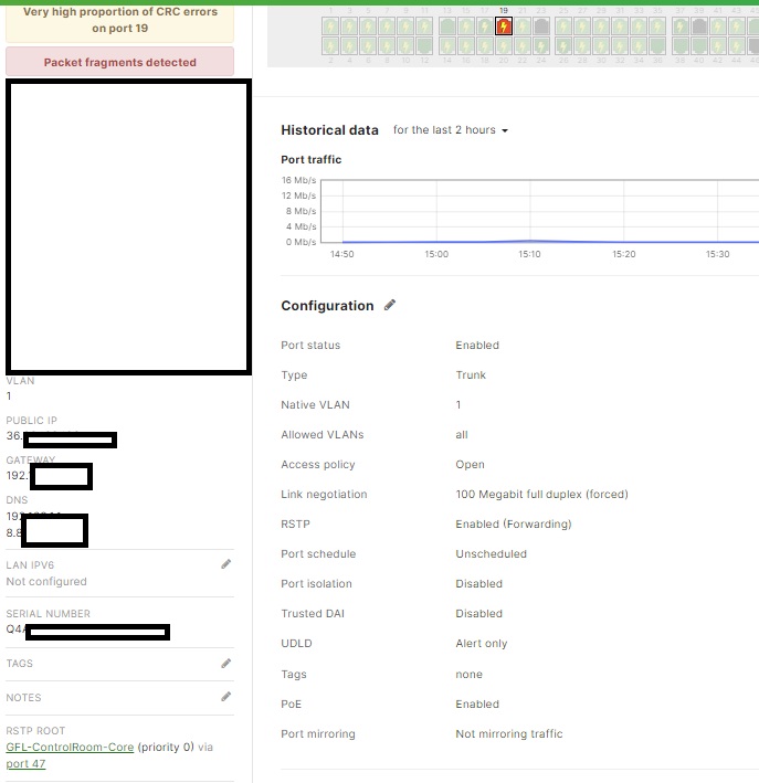 My meraki switch has an error - The Meraki Community