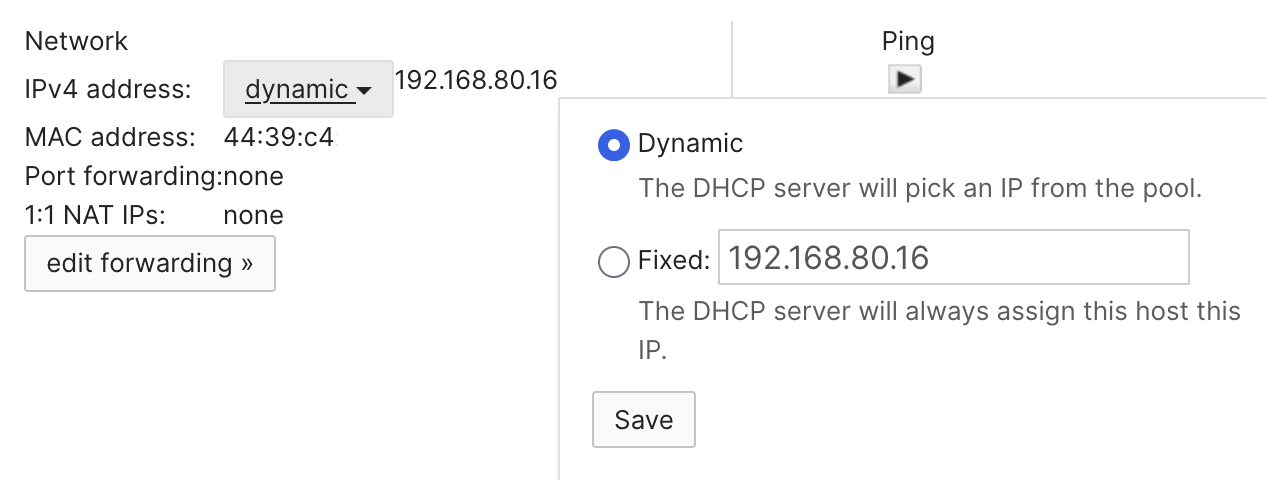 DHCP fixed assignment assignment - The Meraki Community