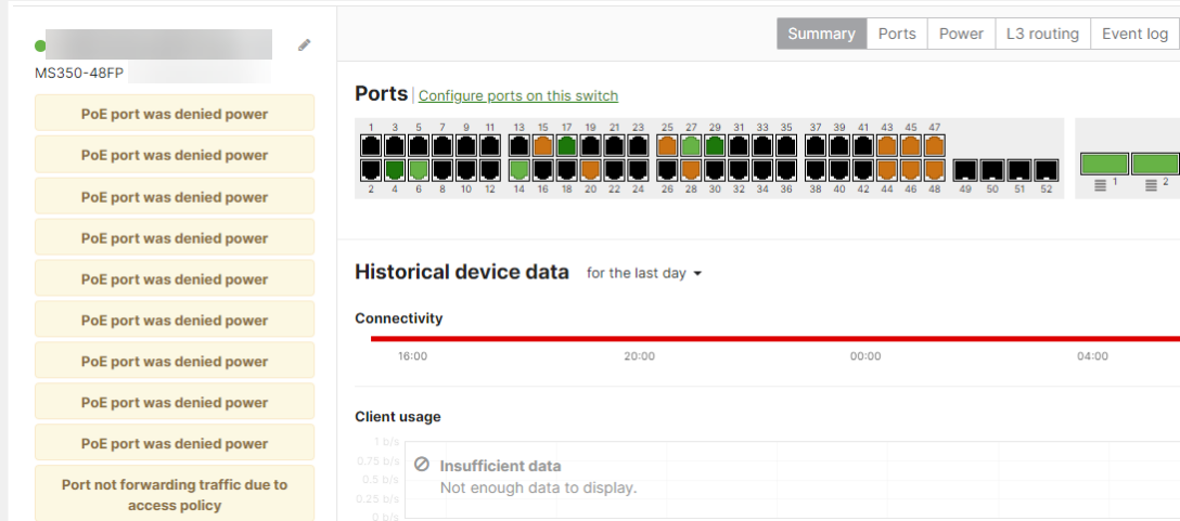 Device alert message change - The Meraki Community