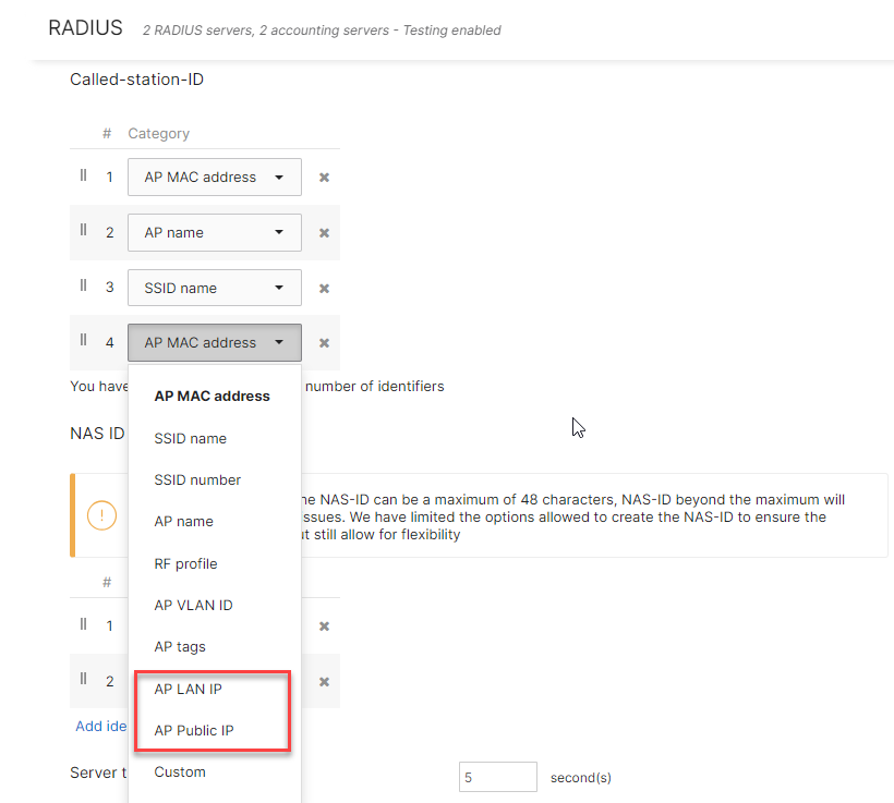 Solved: Meraki - MR - RADIUS 2.0 - The Meraki Community
