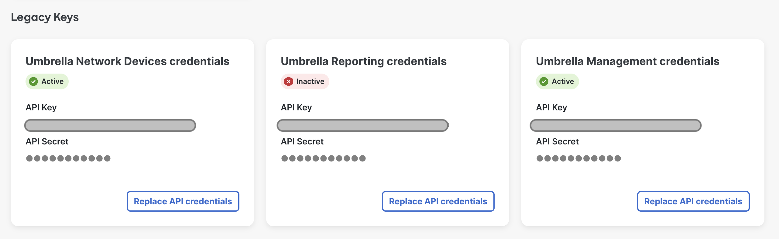 Legacy Key status visibility - The Meraki Community