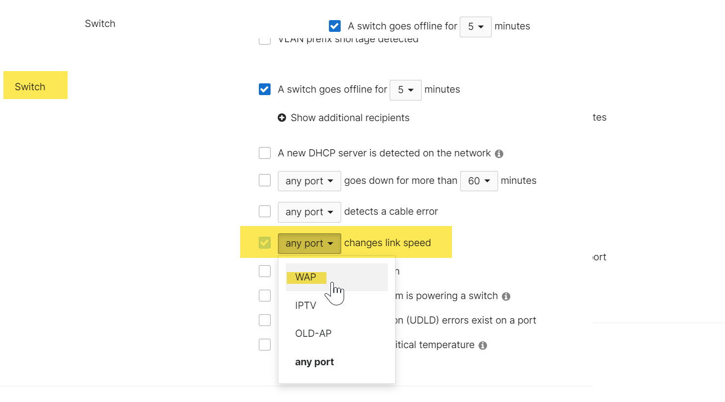 Solved: Alert for connection speed drop on MR36 WAPs - The Meraki Community