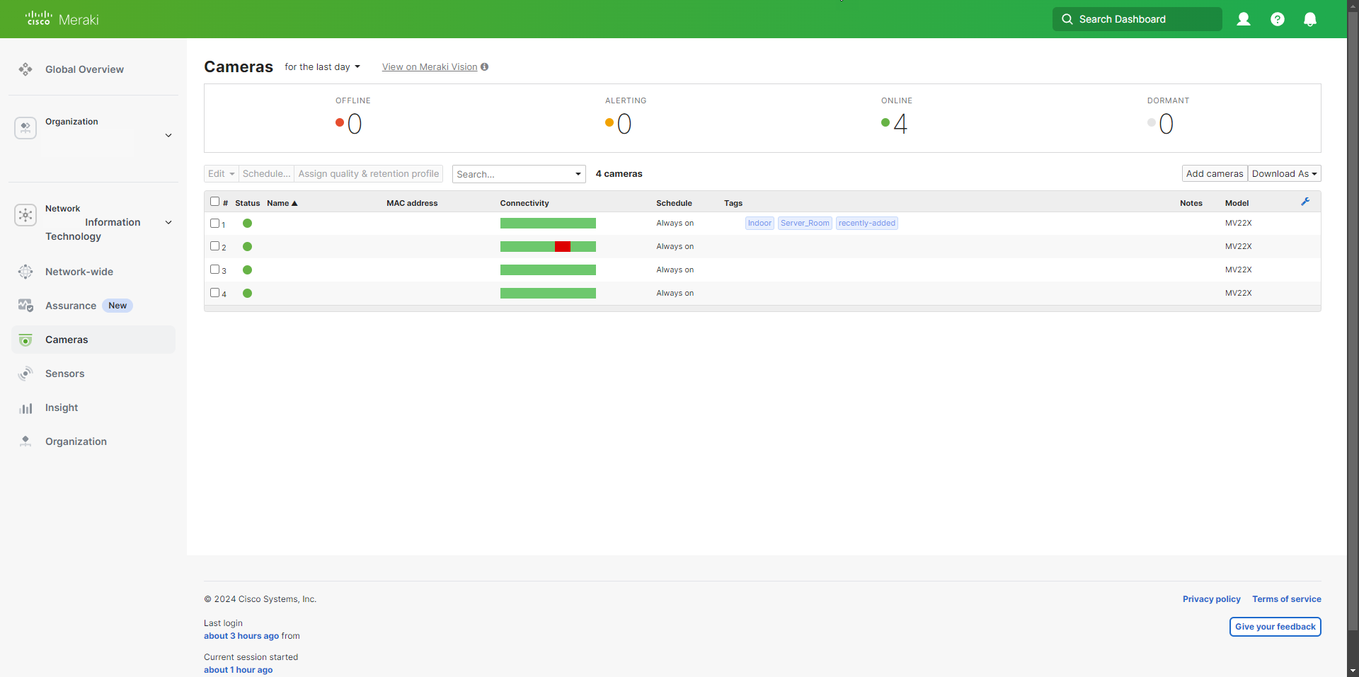 Solved: Reverting Back to New Version of the Dashboard - The Meraki ...