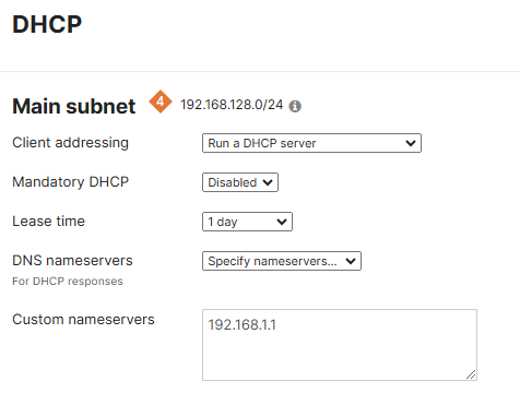 Modify Custom Nameservers - Security & SD-WAN - DHCP ? - The Meraki Community