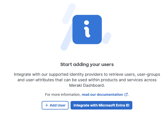 Solved: Organization Wide Users have arrived - The Meraki Community