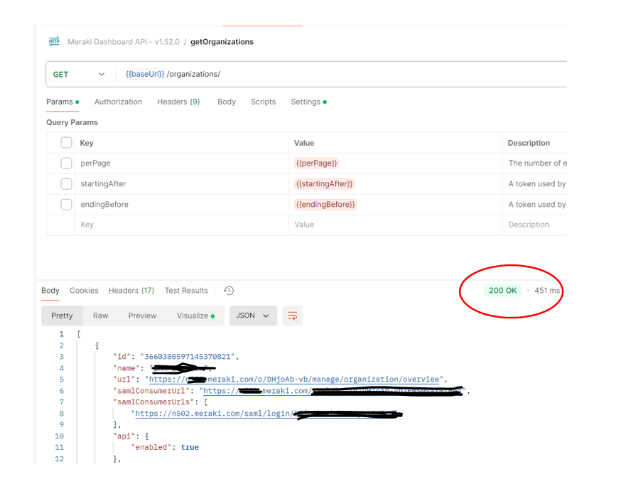 Solved: Postman vers 11.18.3 "getting started" documentation - The Meraki Community