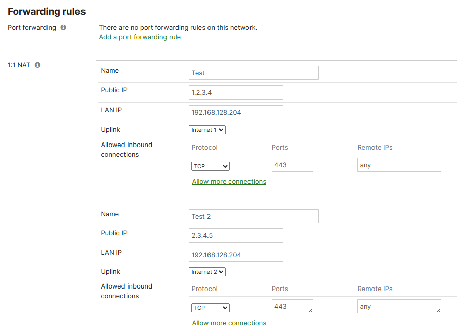 DMZ on multiple uplinks for failover - The Meraki Community