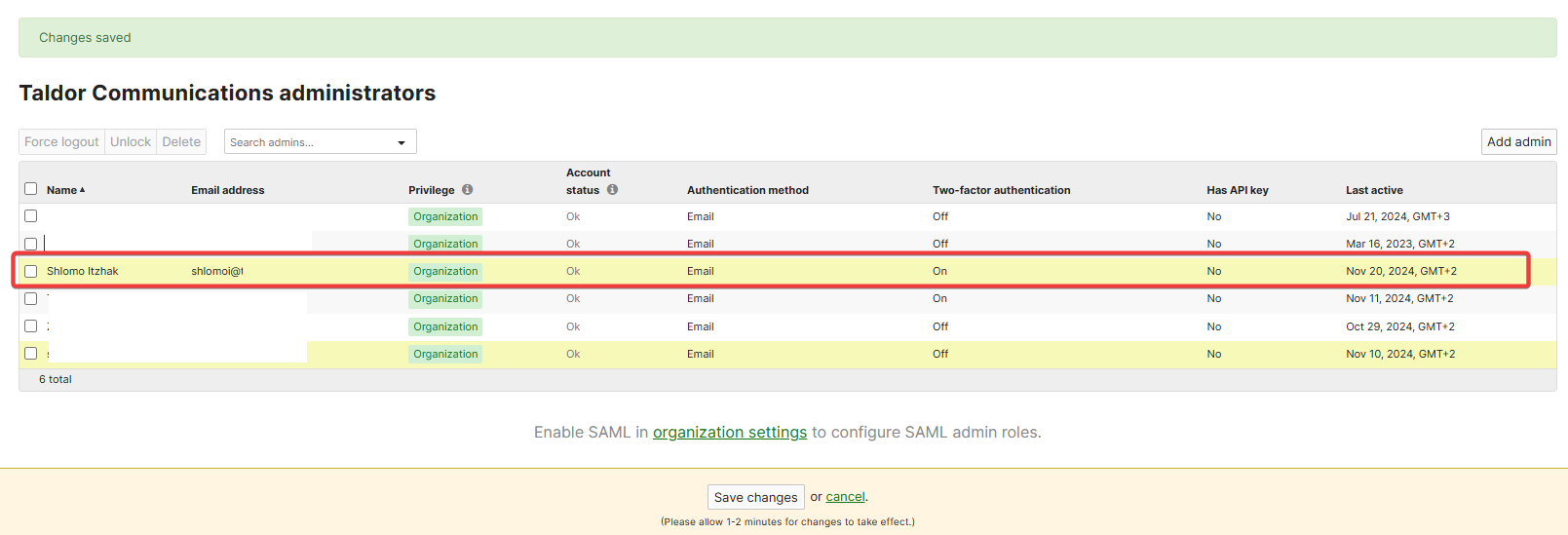 Meraki System Manager add User error "THE ACCOUNT NO LONGER EXIST ...