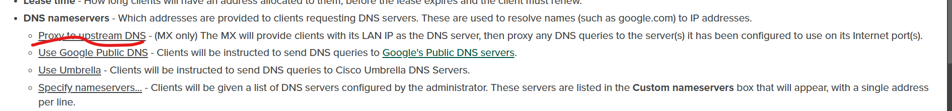 Why is the WAN IP of my Meraki MX responding to DNS queries and acting ...