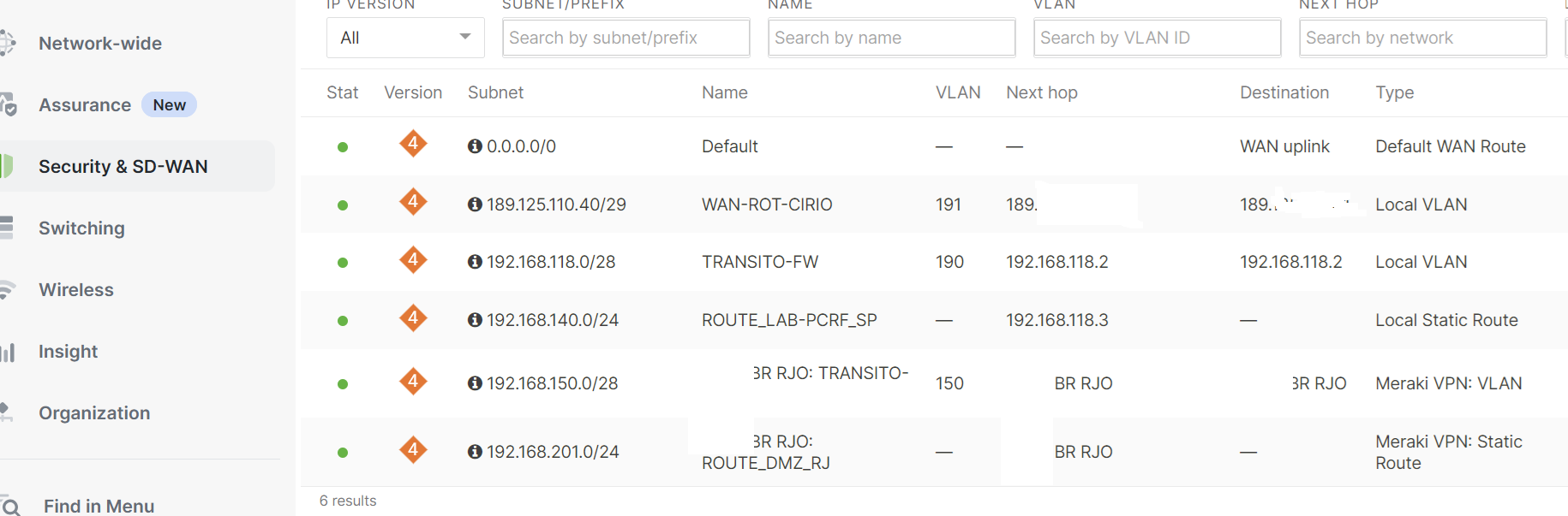 Solved: Meraki MX VPN issue with FTD x LAN + Transit - The Meraki Community