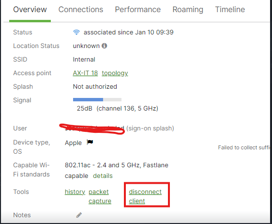 Forcing a wireless client to re-authenticate - The Meraki Community