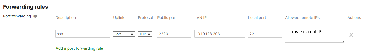 Solved: Cannot Connect When Port Forwarding - The Meraki Community